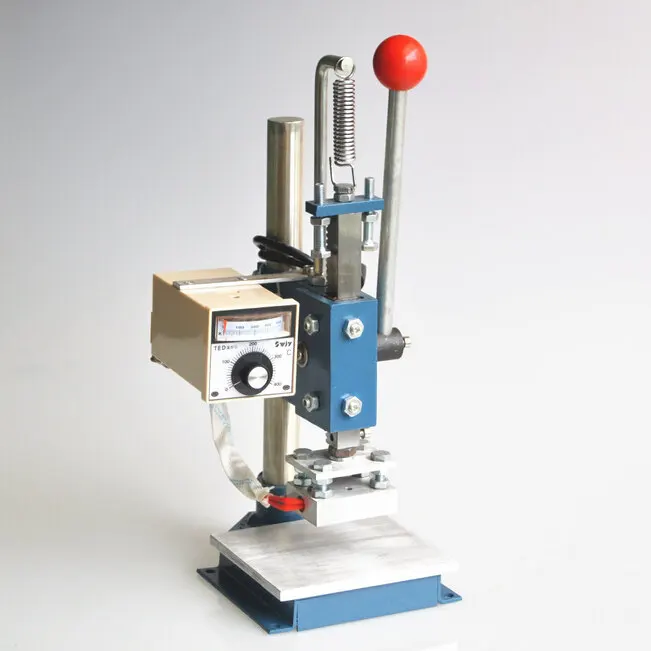 Custom Leather Stamping Machine ,Logo Branding Stamp ,Leather Bronzing ...