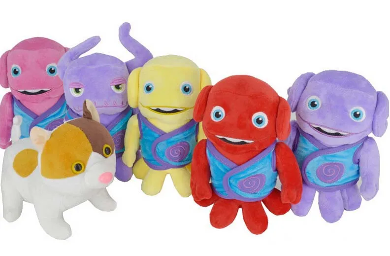 2015 New Arrival Dreamworks 6pcs/set 23CM=9 Inch Cartoon Movie Home Oh ...