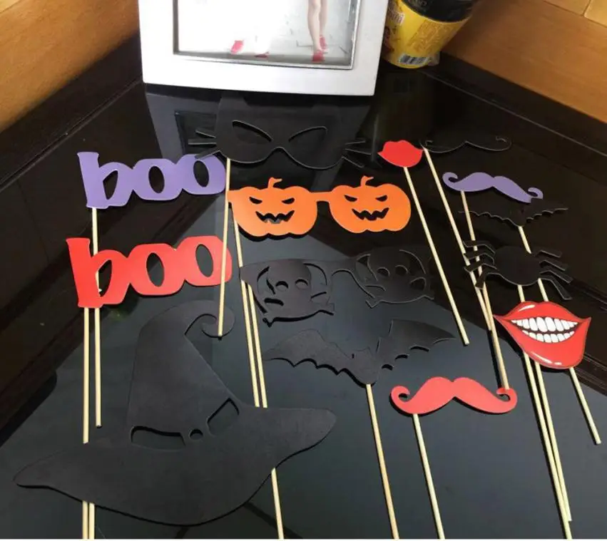 Moda producto divertido DIY Photo Booth Props bigote en un palo fiesta ...