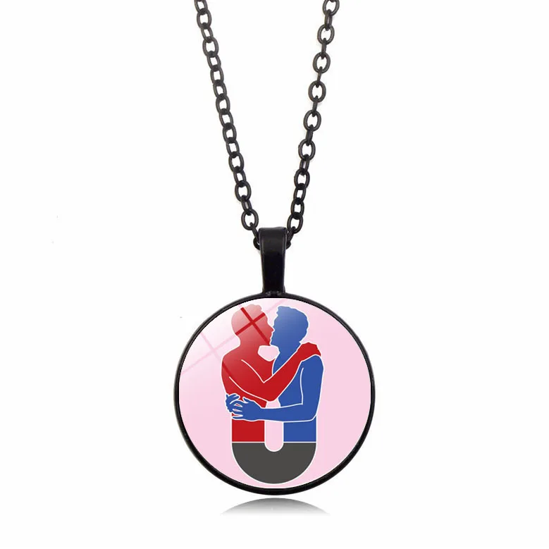 LGBT Gay Pride Chain Pendant Necklace (Various Designs) - Queerks™