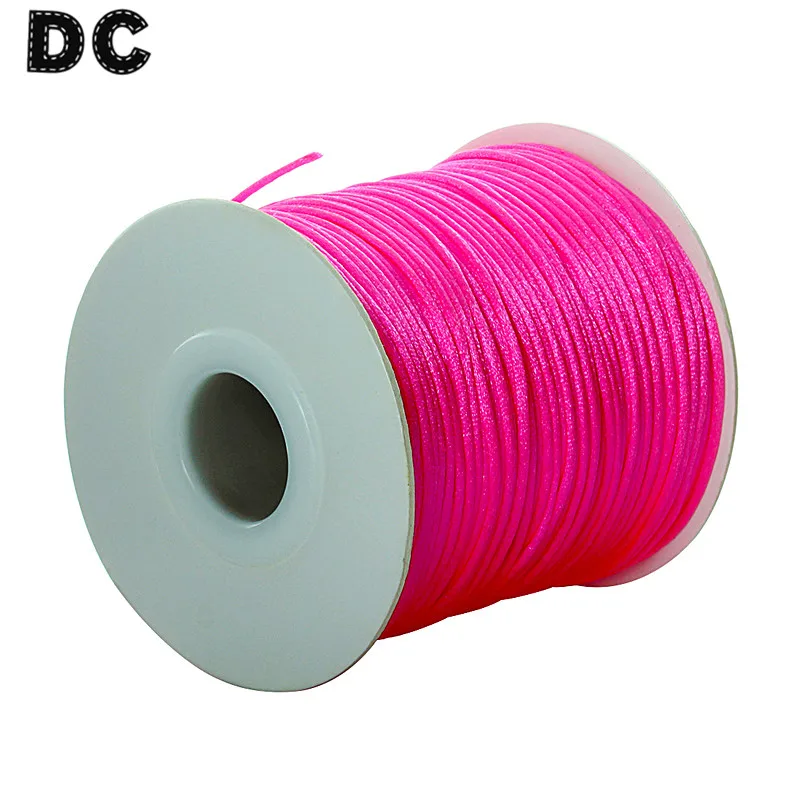 DC-80-yards-Satin-Silk-Chinese-Knot-Cords-Ropes-Thread-Wide-1-5mm-13 ...