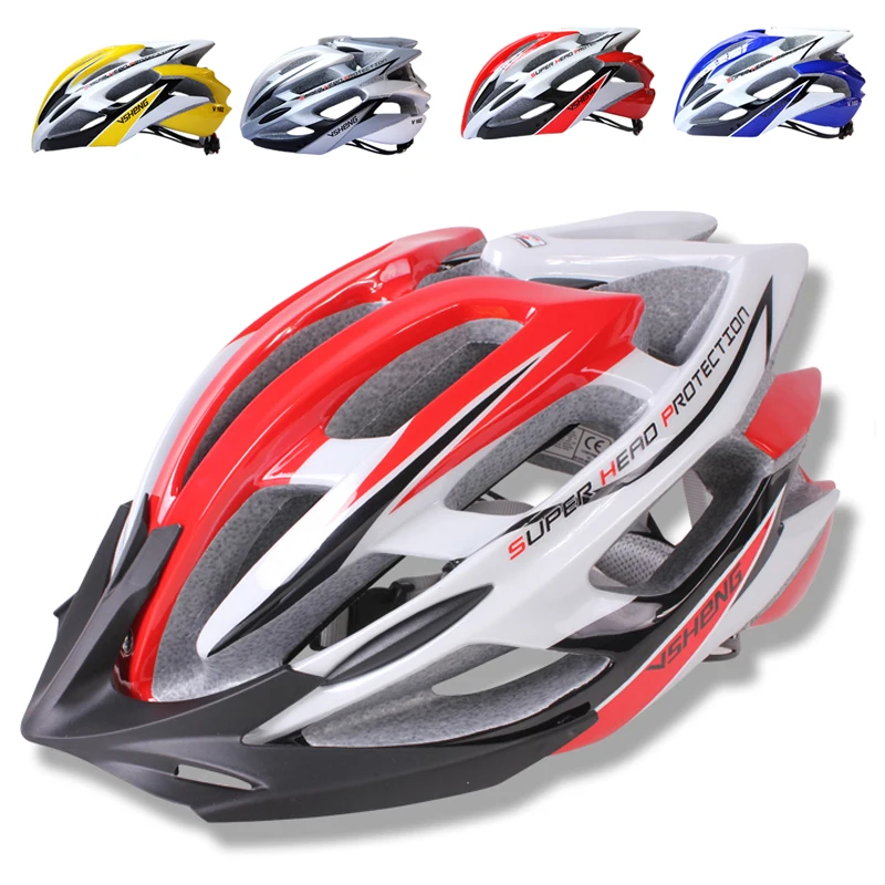 VSHENG Cycling Men's Helmet EPS Ultralight MTB Mountain Bike Integrally ...