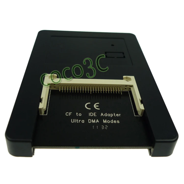 2 CF to 44pin IDE HDD adapter card with case 2.5" IDE to dual CF slots converter CF Reader Card ...