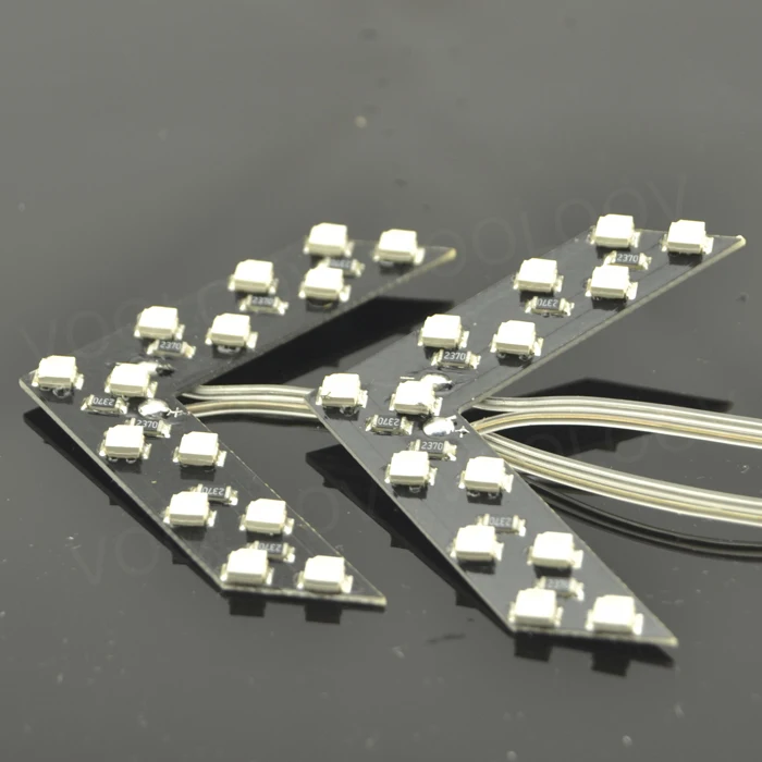 2018 새로운 2 pcs 14 smd led 화살표 패널 자동차 후면보기 미러 표시기 차례 신호등|car panel led ...