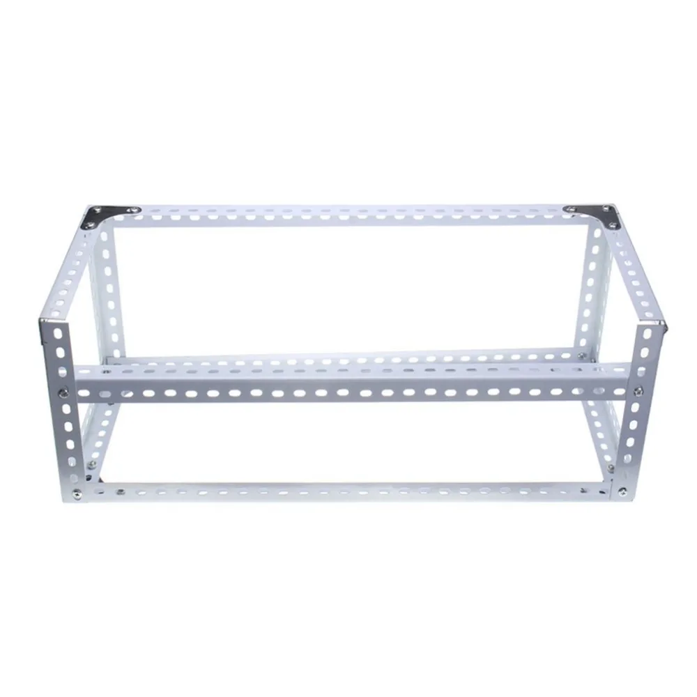Durable DIY Installing Aluminum Steel 6 GPU Mining Miner Rig Case Open ...