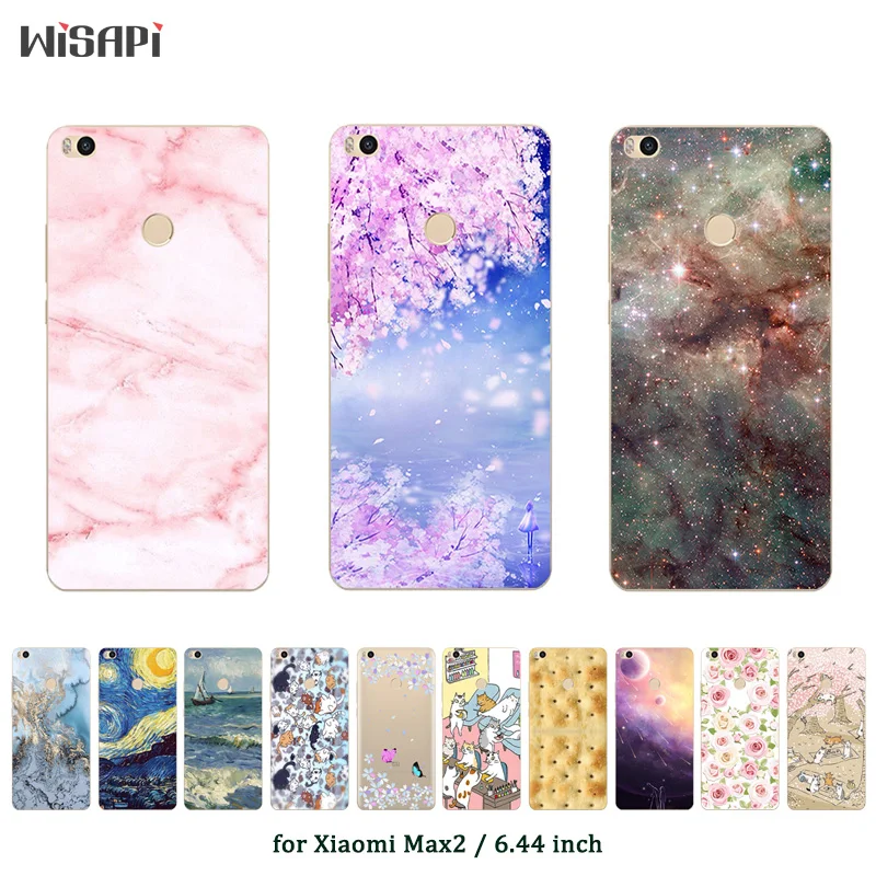 Phone Cases For Xiaomi Mi Max 2 Case Fashion Printed Back Cover Fundas ...