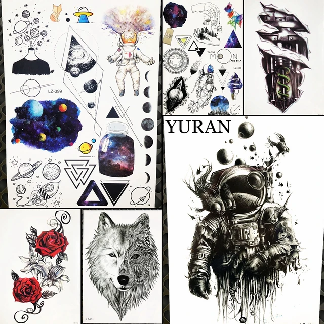 Universe Tattoo Sleeve