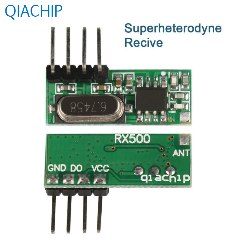 Wireless superheterodyne Receiver Module Support ASK/OOK Modulation The ...