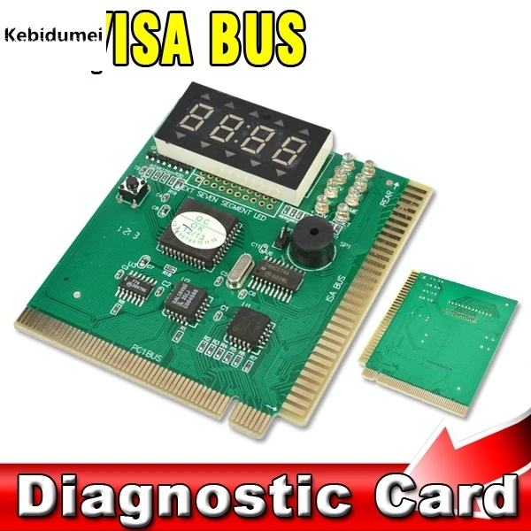 Kebidumei Pc Computer Mother Board Debug Post Card Analyzer Pci And Isa