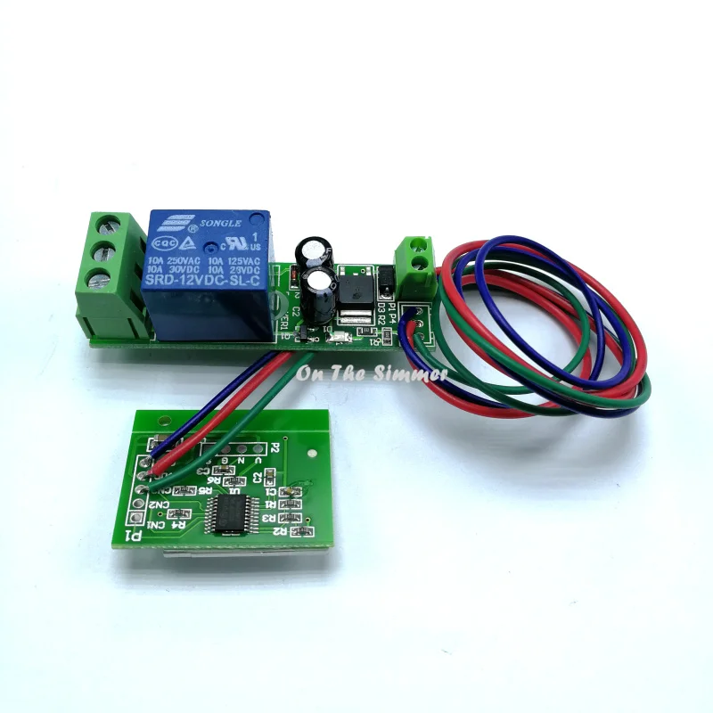 12v1 Capacitive Touch Button Module Computer Switch With Relay Self