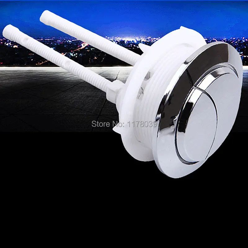 5pcs round toilet flush dual Push button,Plating Toilet double Push ...