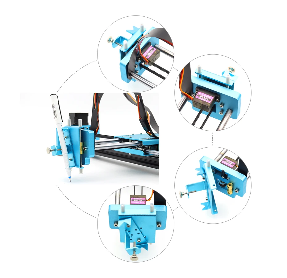 Gkdraw X3 Pro Diy All Metal Corexy Xy Grbl Plotter Drawbot Drawing ...