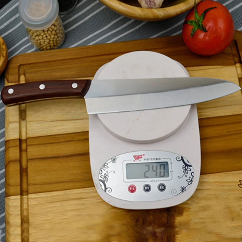 Nova faca afiada de cozinha japonesa 7 ", faca de chef multifuncional ...