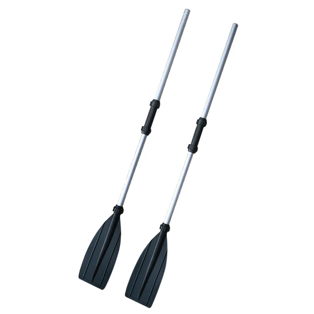 1 Pair Canoe Paddles Rowing Boat Paddles Detachable Durable Aluminium ...