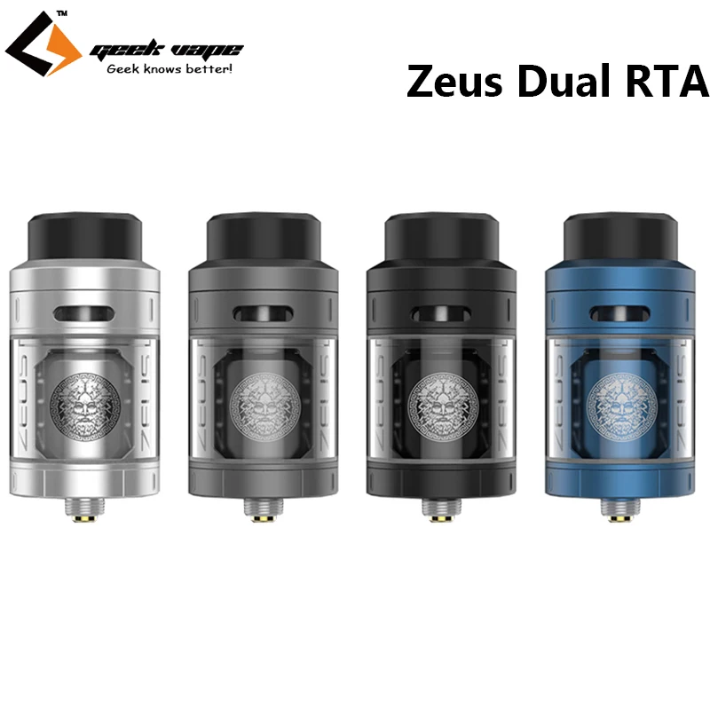 GeekVape ZEUS RTA 4ml Top Airflow zeus Atomizer with 3D airflow Fits ...
