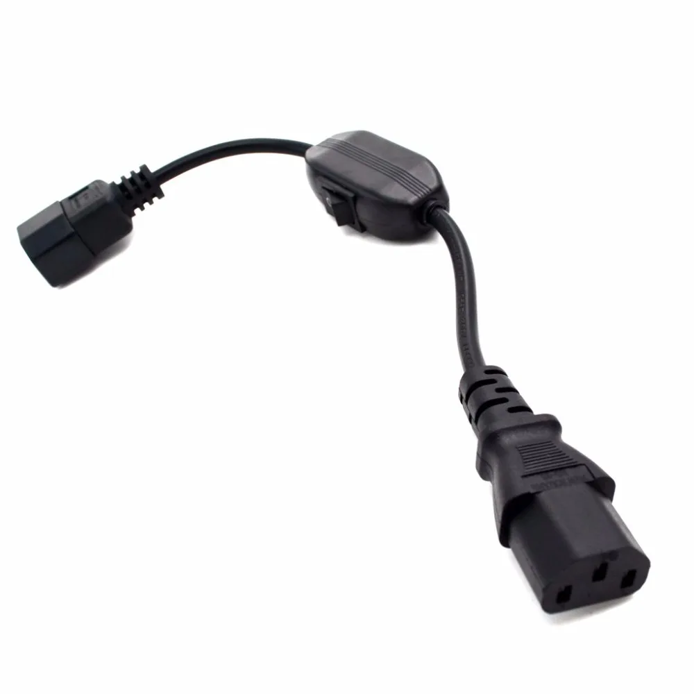 C14-C13-Extension-Power-Cord-IEC-320-C13-Female-to-C14-Male-with10A-On ...