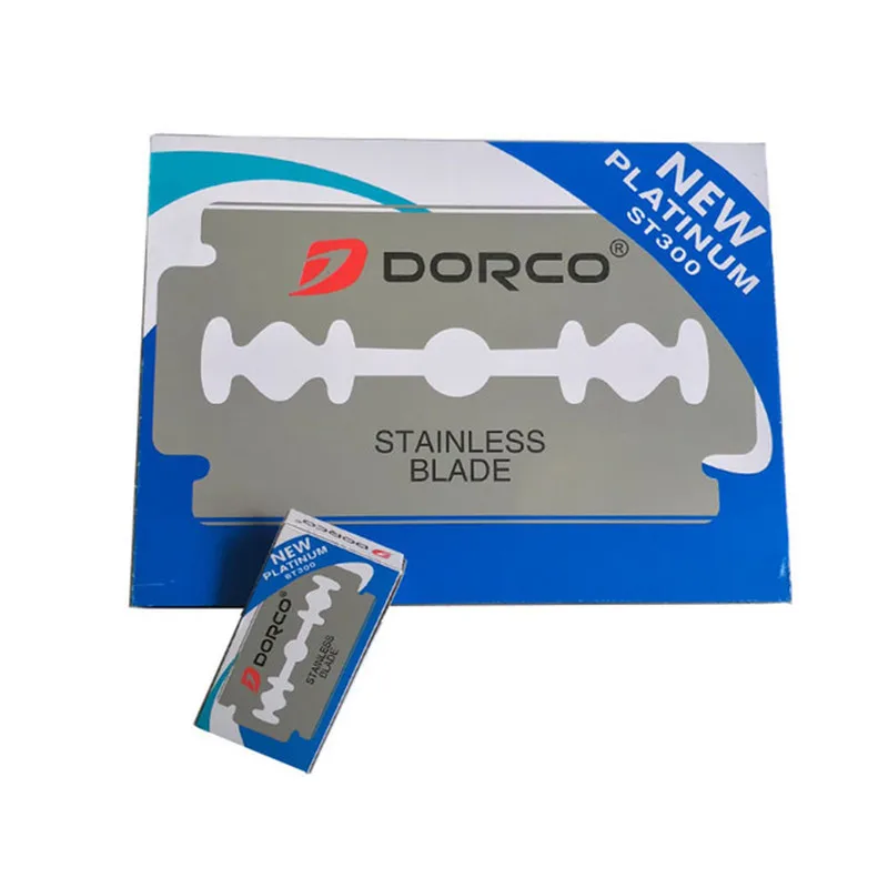 30pcs/50pcs/100pcs Double-sided Razor Bladesst300 Stainless Steel ...