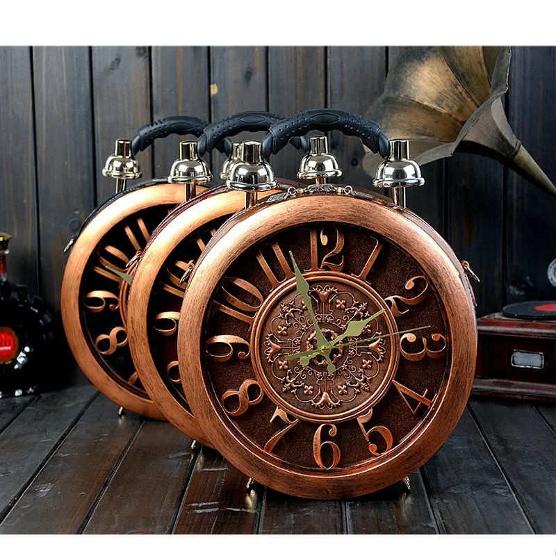 New-Designer-Round-Shape-Bag-Alarm-Unique-Time-Machine-Vintage-Women ...