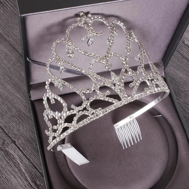 Handmade Baroque Full Rhinestone Crown - Queerks™