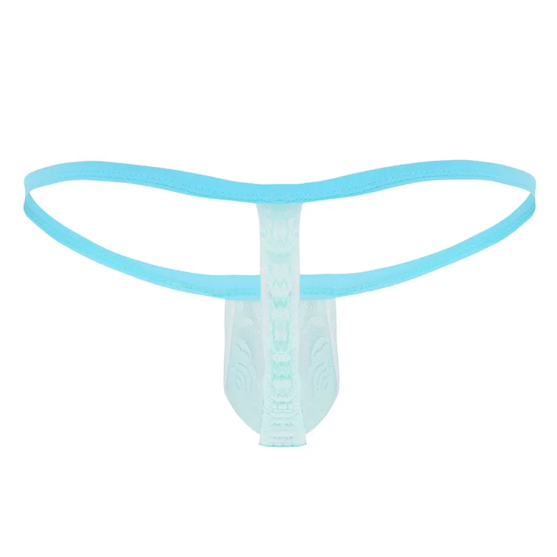 Swimwear Mens Swimsuit Lingerie Male Underwear Low Rise Lace See ...