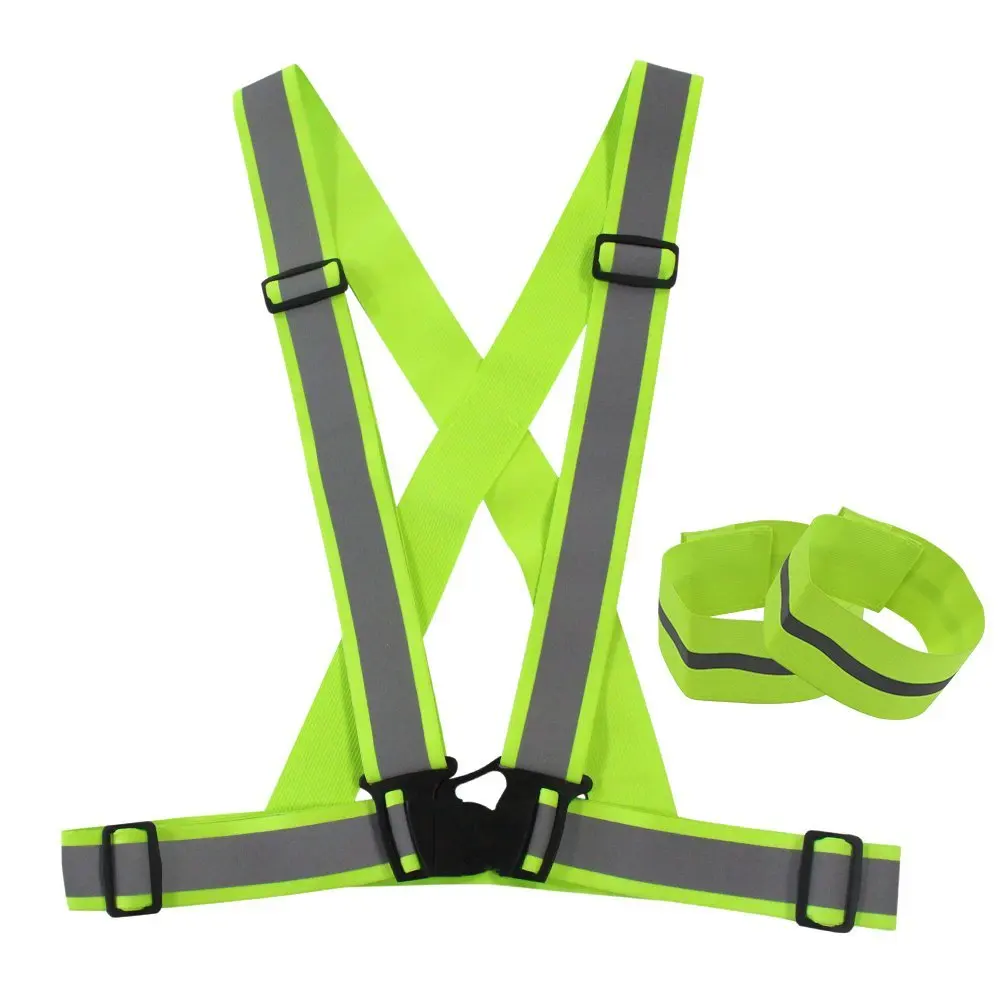 Tiras reflectantes para chaleco de seguridad, ropa de trabajo ...
