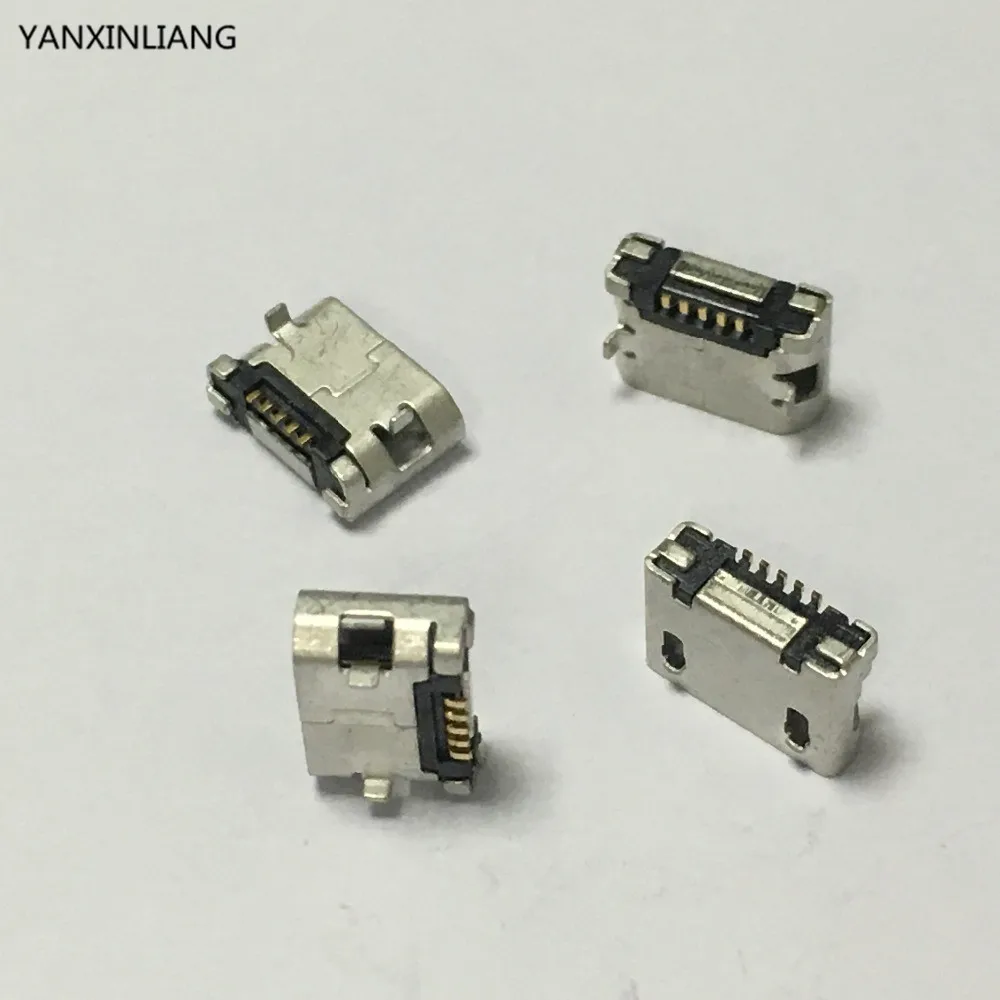 10pcs/lot Micro USB 5pin Female Connector For Mobile Phone Micro USB ...