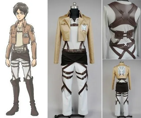 Attack on Titan Shingeki no Kyojin Scouting Allen Yeager Cosplay ...