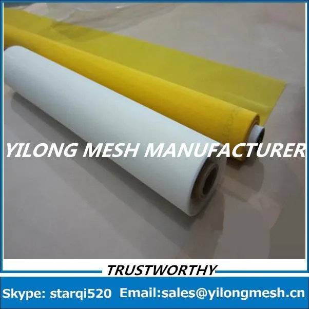 35m 165cm Width Polyester Screen Mesh Fabric 47t-120mesh-55um Polyester ...