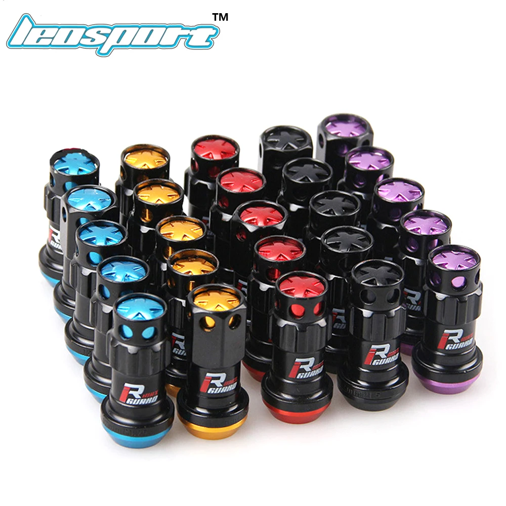 Leosport-New Style Wheel Nuts Iron Racing Lug Nuts 20pcs lock racing ...