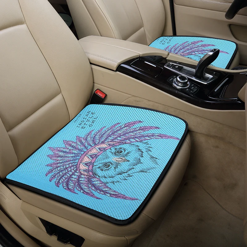 Cute cartoon car MATS seasons with single chip without back of a chair ...