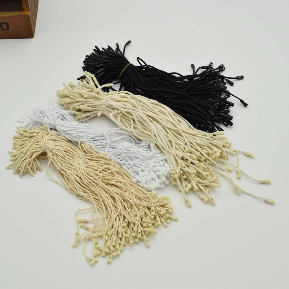 980pcs-lot-Good-quality-Cotton-clothes-garment-hang-Tag-String-Snap ...