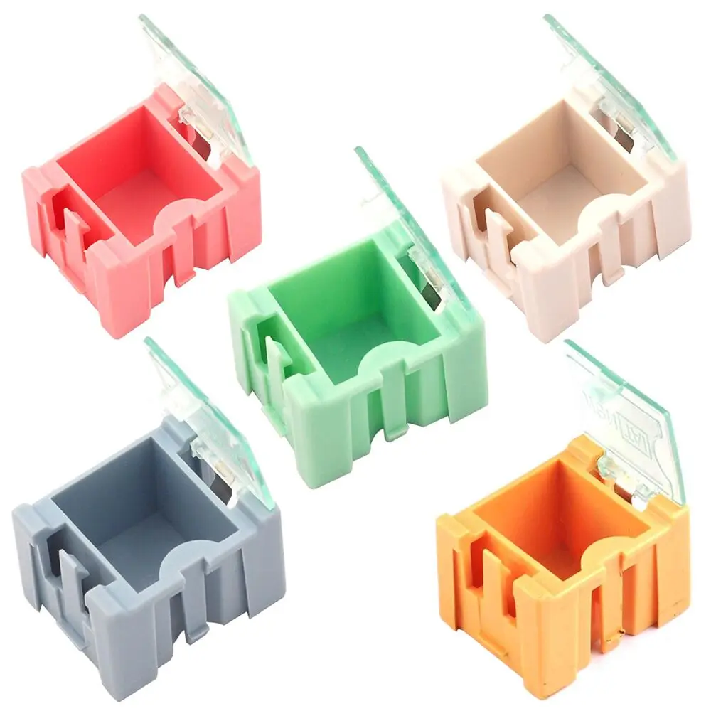 5pcs Smd Smt Component Container Storage Electronic Case Kit 1 ...