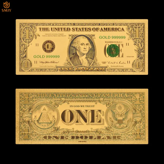 1 Dollar Bill Front And Back