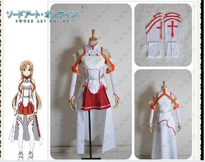 Espada de Arte En Línea Asuna Yuuki cosplay traje nuevo|costume rabbit ...