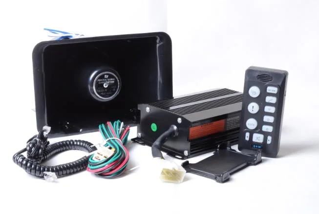 200W Waterproof Police Siren Car Alarm Siren Horn Police Horn Megaphone ...