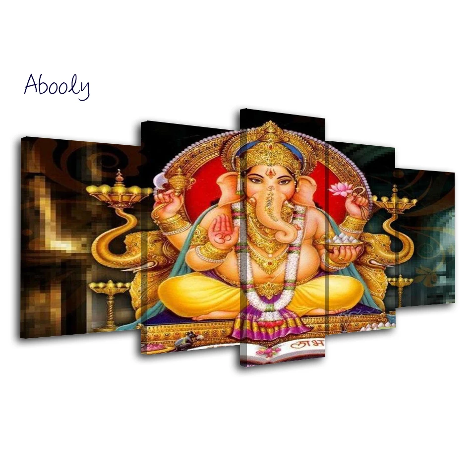 5 Peça Pintura Home Decor Buda Deus Hindu Da Marvel Cartazes Imagem ...