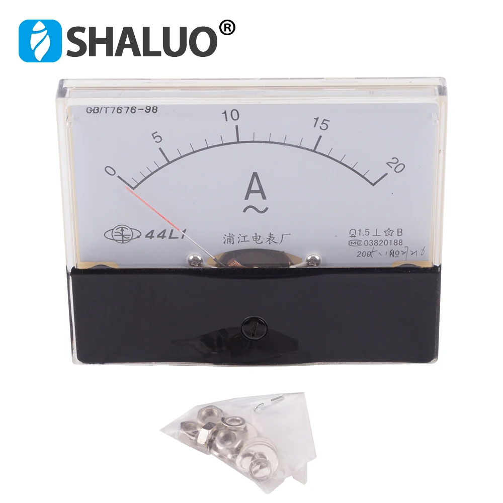 Power-Ampere-meter-44L1-Electric-Current-Meter-DC-0-20A-mechanical ...