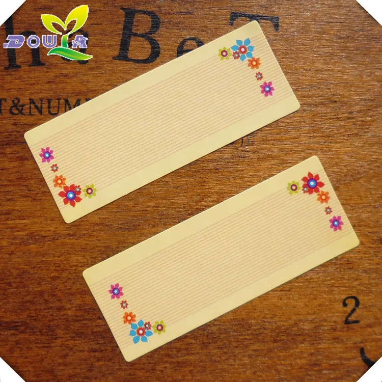 Long lace blank message sticker bakery packing box bag decoration ...