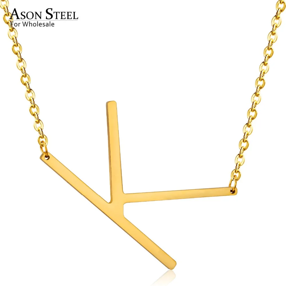 asonsteel-5-pcs-lot-fashion-big-k-letter-necklaces-pendant-women