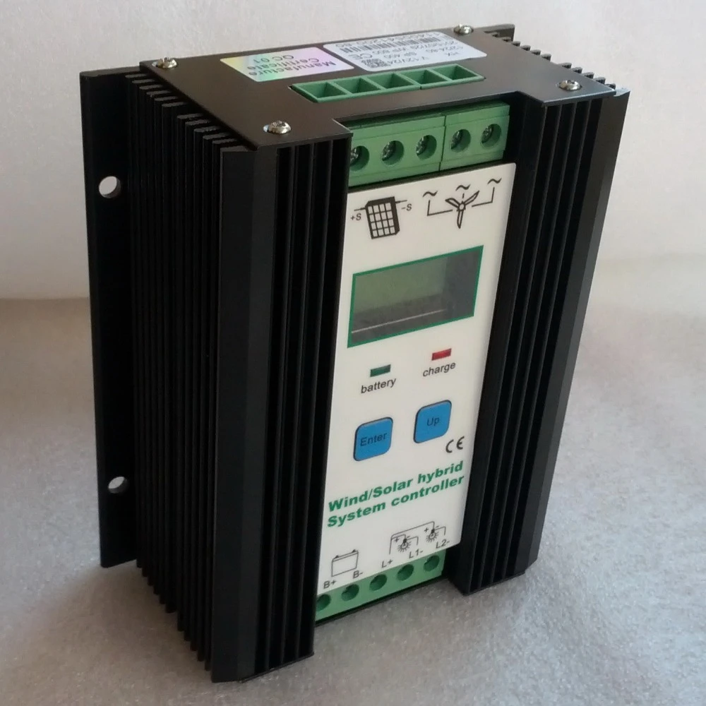 Boost Mppt Wind Solar Hybrid Charge Controller 12v/24v For 300w 400w ...