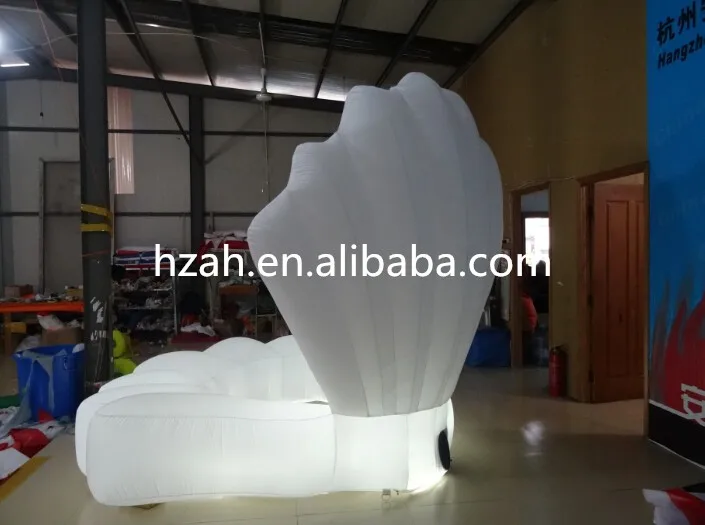 Clam shell concha luz inflável Inflável perfeito|seashell|seashell ...