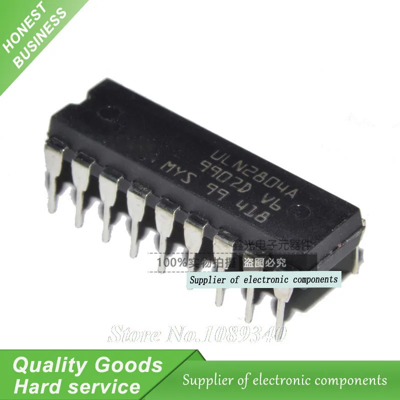 10PCS-ULN2804A-ULN2804-DIP18-Darlington-Transistor-Array-New-Original ...