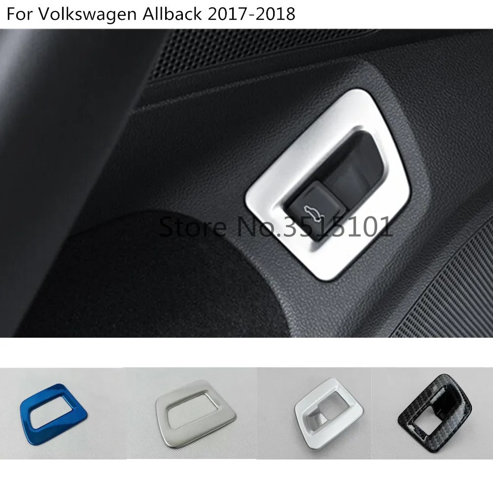 Car Back Door Rear Trunk Switch Button Trim Panel For VW Volkswagen ...