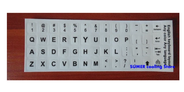 Cool Laptop Keyboard Stickers