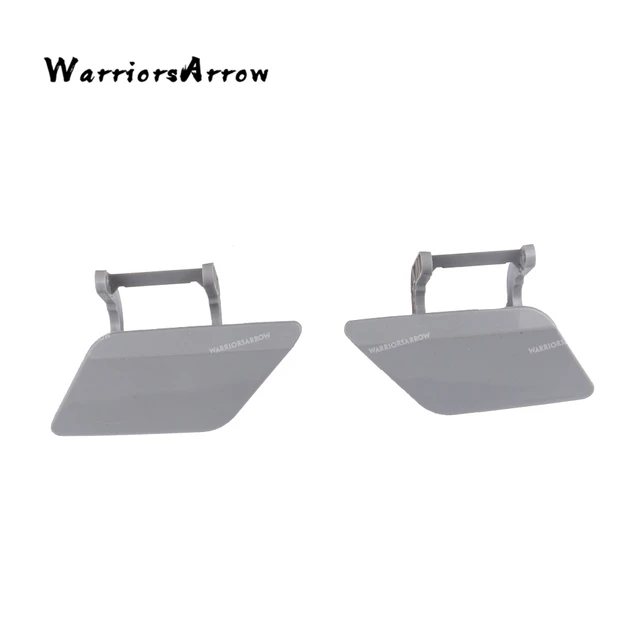 Pair Front Left+Right Headlight Washer Cover Cap Unpainted For Mercedes ...