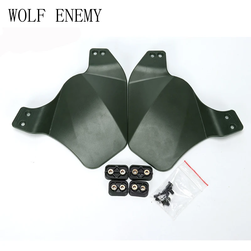 Tactical Up-armor Fast Helmet Rail 2 Side Cover Ear Protect Helmet ...