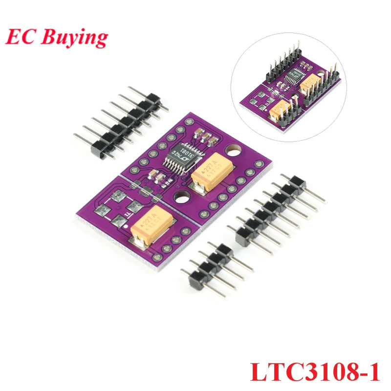 Ltc3108-1 Dc Dc Ultra Low Voltage Boost Converter Power Manager Module Development Board ...