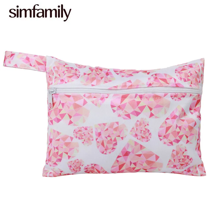 [simfamily]1pc Water resistant Mini Small Wet bag for Menstrual Pads ...