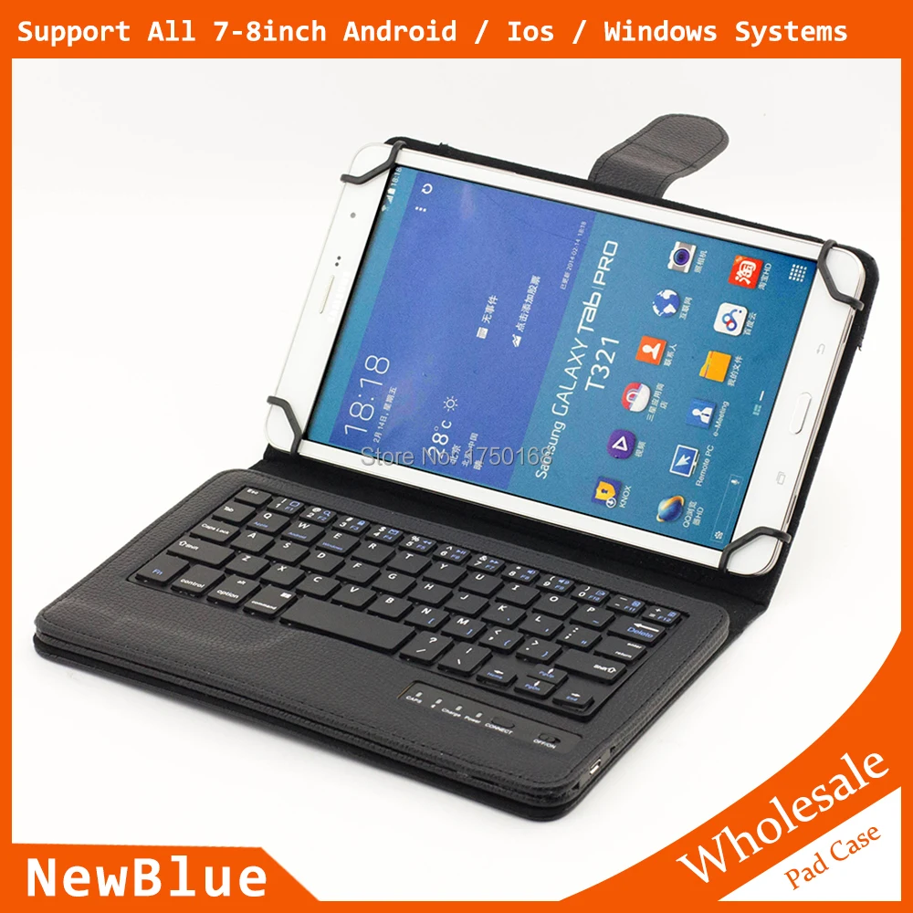 Universal 7 8 Inch Tablet keyboard Case Cover for Samsung Galaxy TabA 8 ...