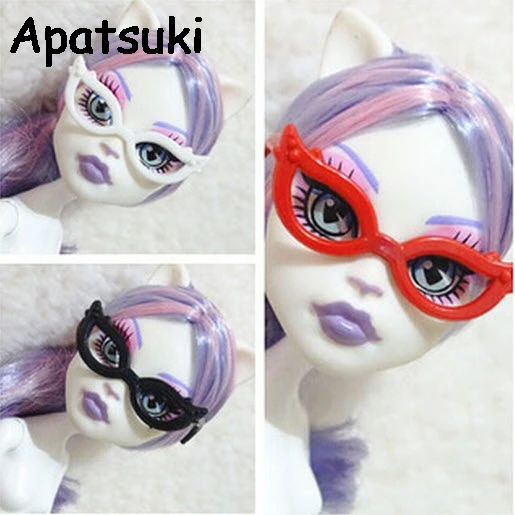 10pcs/set Doll Accessories Mini Plastic Glasses For Monster High Dolls ...